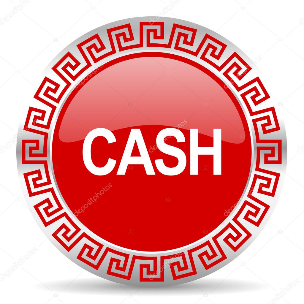 Cash icon — Stock Photo © alexwhite #43161585