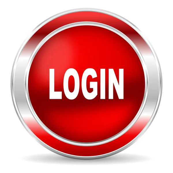 Red Login Button