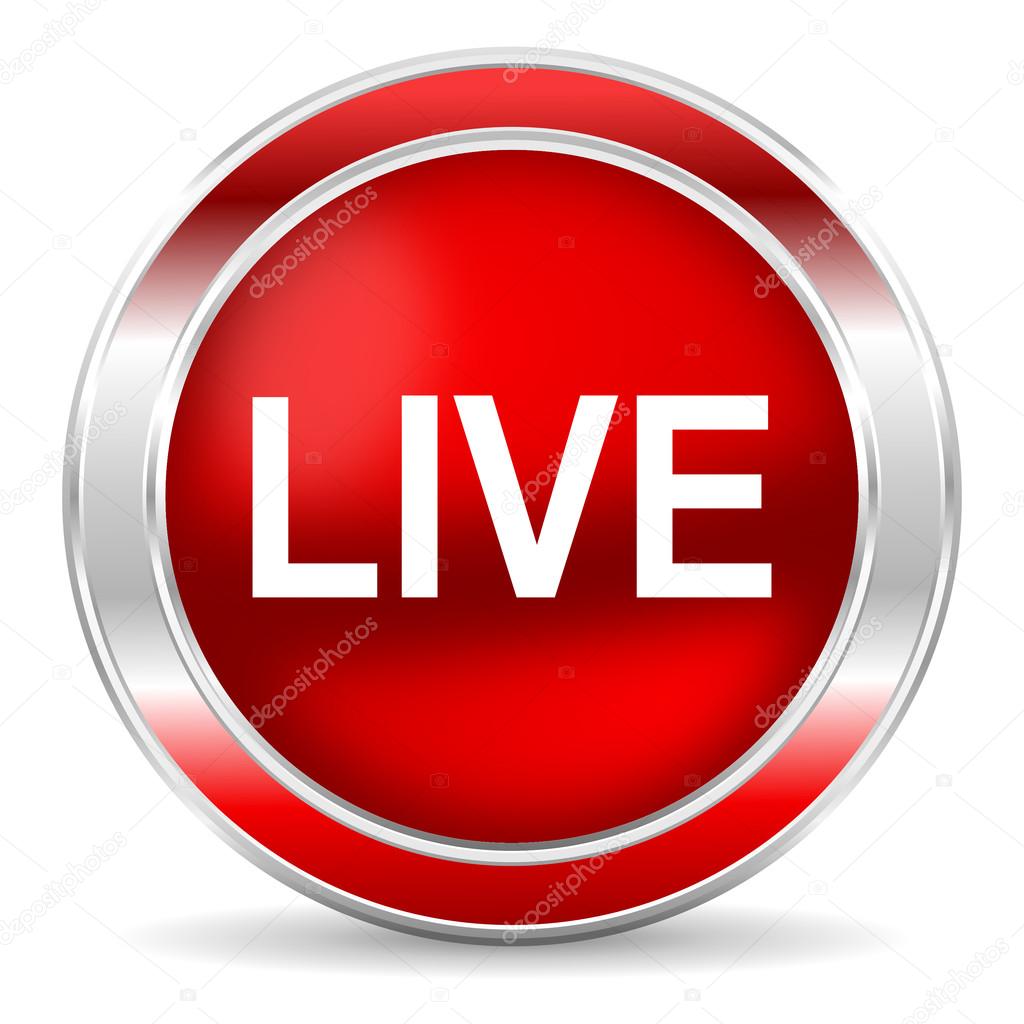 Live-Symbol — Stockfoto © alexwhite #43630403