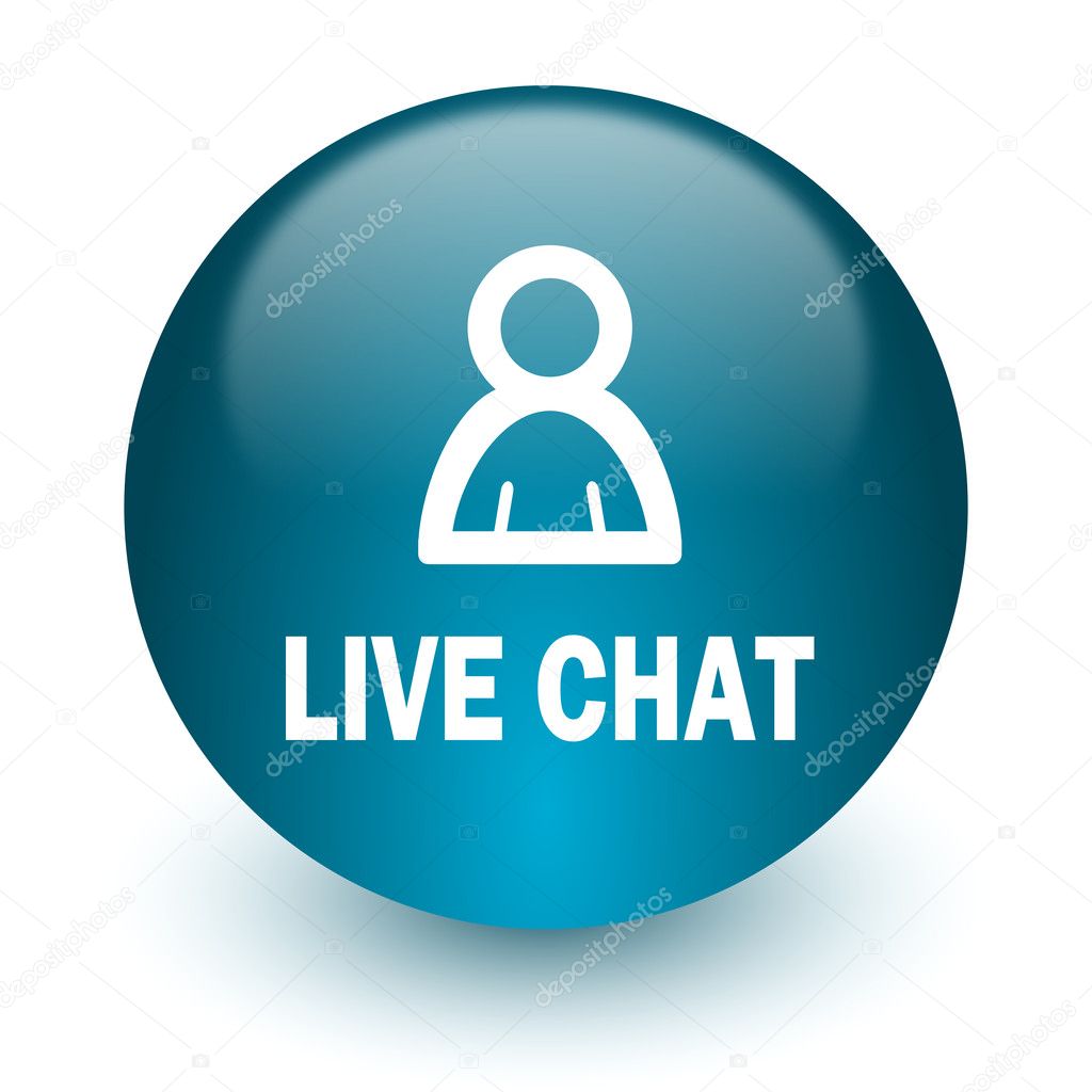 Live chat icon — Stock Photo © alexwhite #48508675