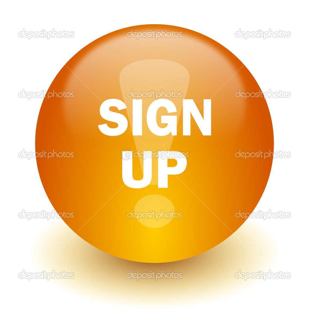 Sign up icon — Stock Photo © alexwhite #48802201