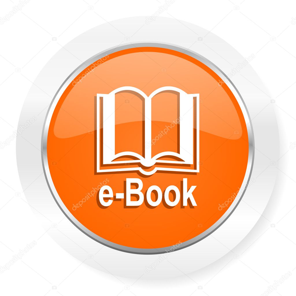 Book orange computer icon — Stock Photo © alexwhite #49881591