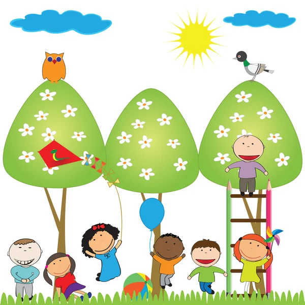 Happy time Vector Art Stock Images | Depositphotos