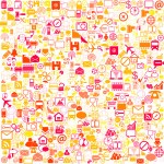Digital texture - seamless tech pattern Stock Vector Image by ©Dimoza ...
