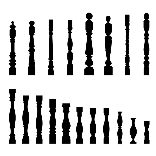 Balusters wood Vector Art Stock Images | Depositphotos