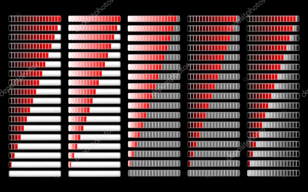 Merah berbeda loader progress bar, vektor Vektor Stok oleh ©ngaga35 ... Merah berbeda loader progress bar, vektor Vektor Stok oleh ©ngaga35 ...