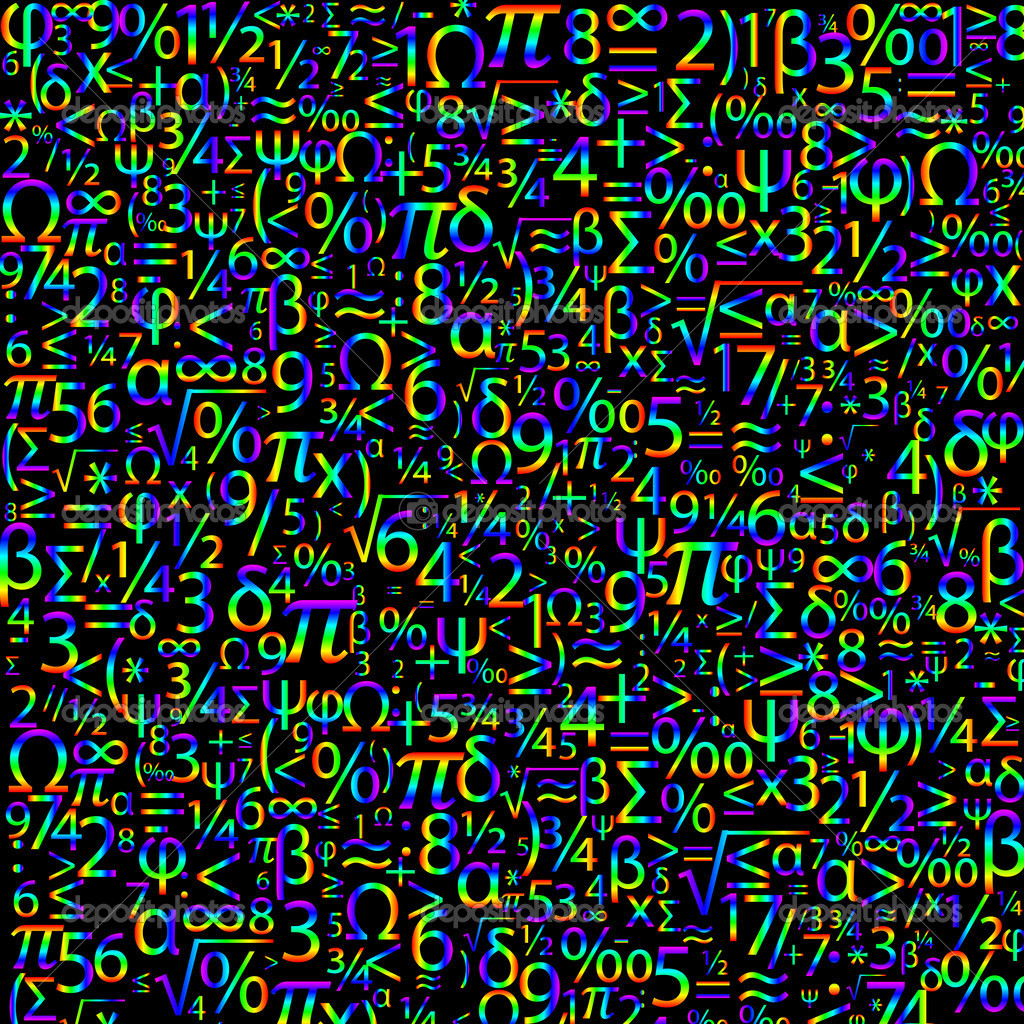 Colorful background with numbers, vector Stock Vector Image by ©ngaga35 ...