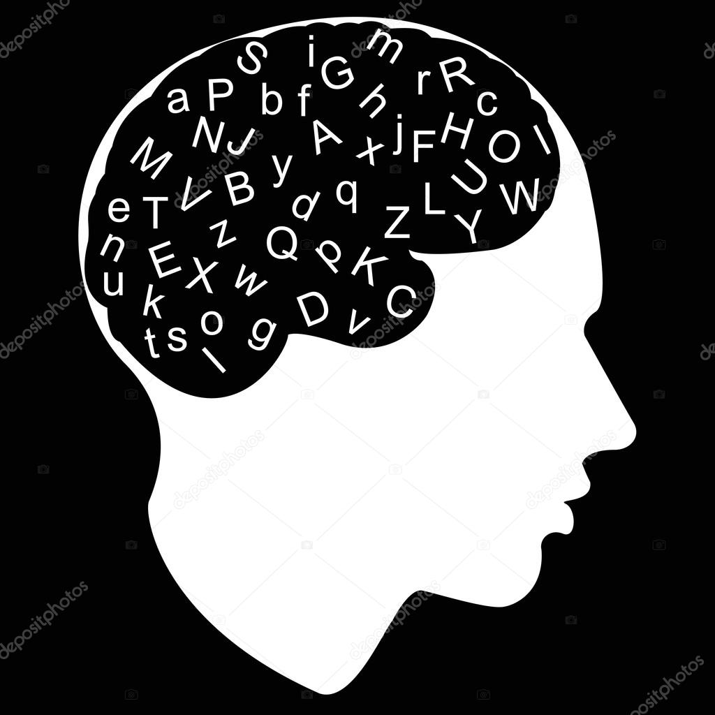 Letra en el cerebro, vector Vector de stock #18067671 de ©ngaga35