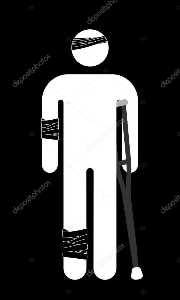 Construction Injury Stock Vector Image by ©ngaga35 #31026045