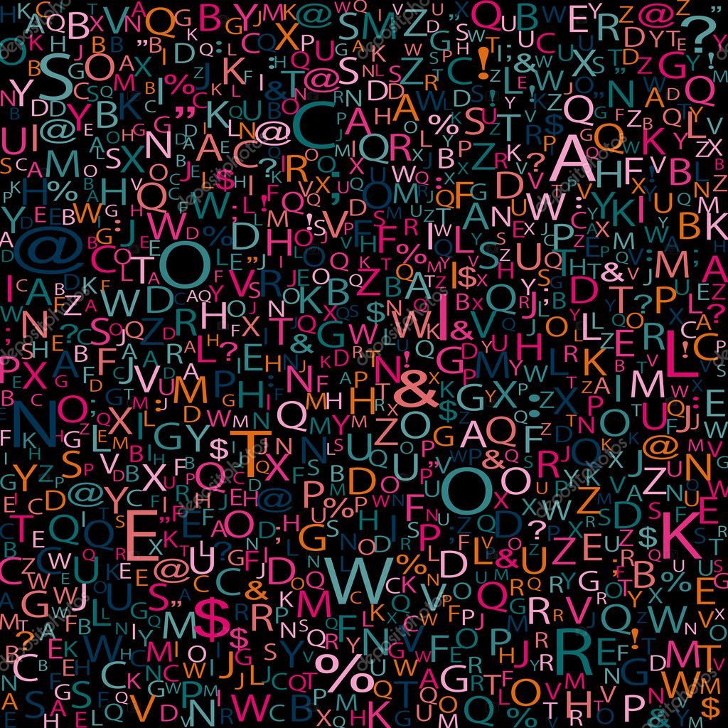 Alphabet background, vector Stock Vector Image by ©ngaga35 #31029183