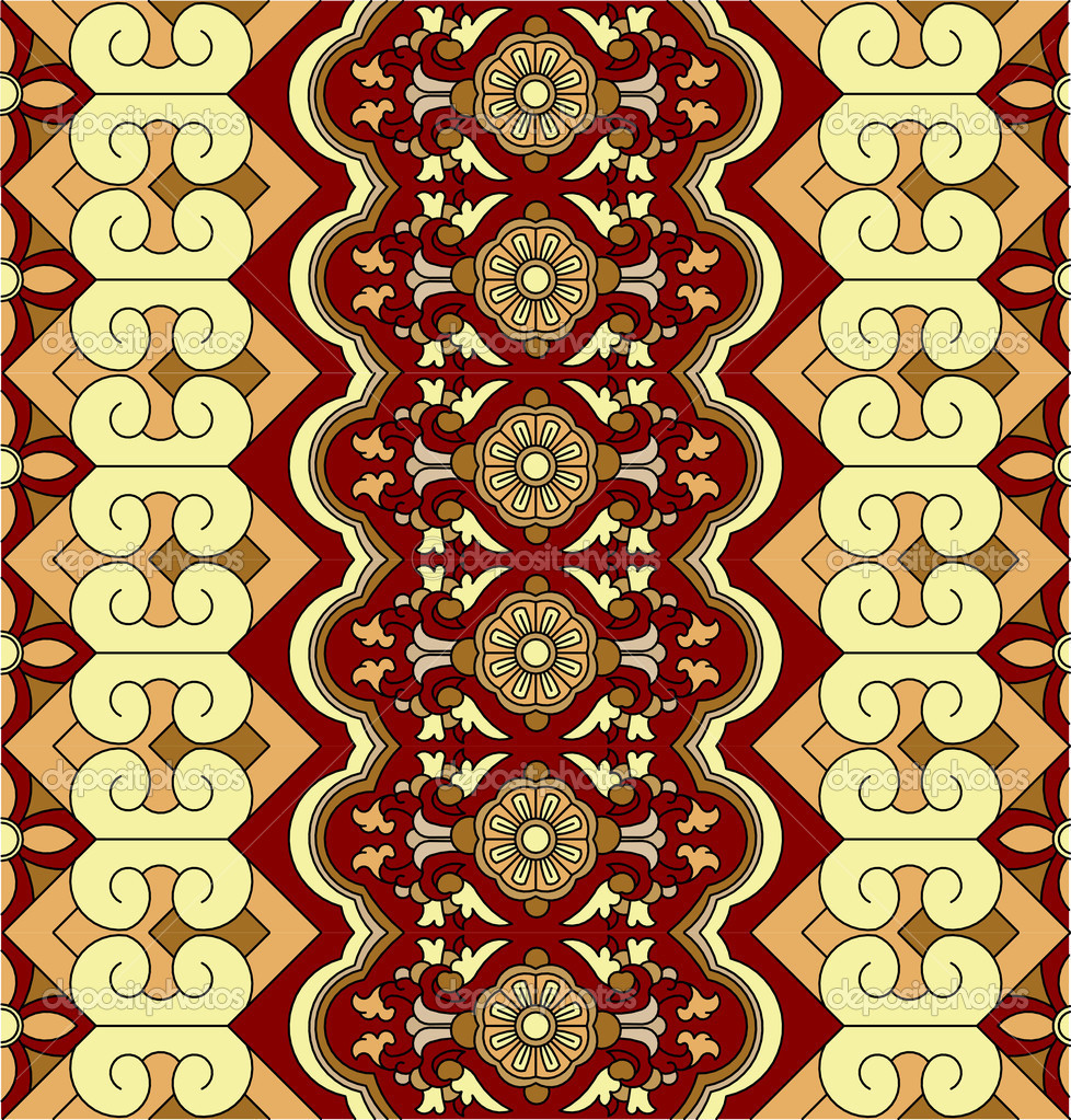 Beautiful eastern pattern Stock Vector by ©ngaga35 32444701