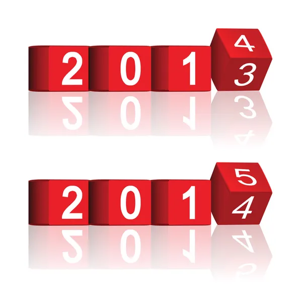 Cube passing years 2011-2020 ⬇ Vector Image by © ngaga35 | Vector Stock ...