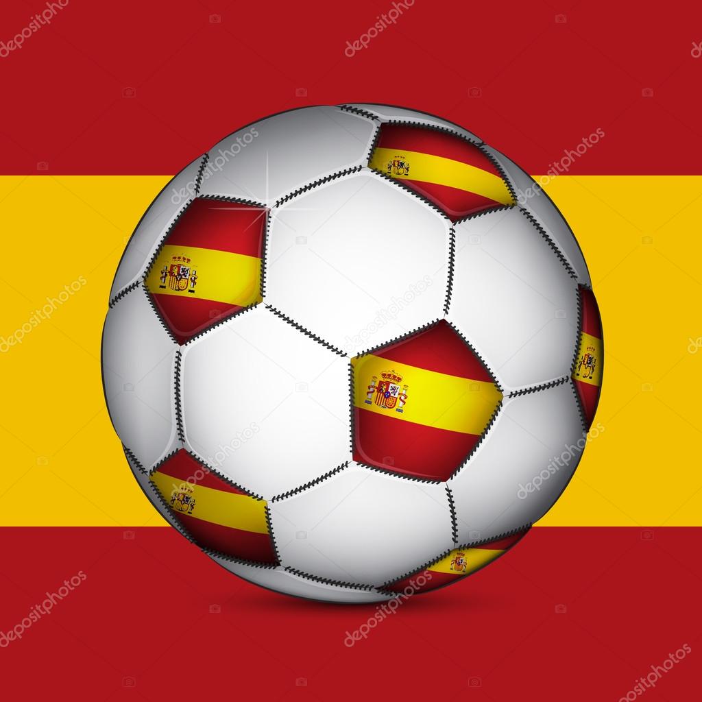 Spanish soccer ball Stock Vector Image by ©ngaga35 #47934255