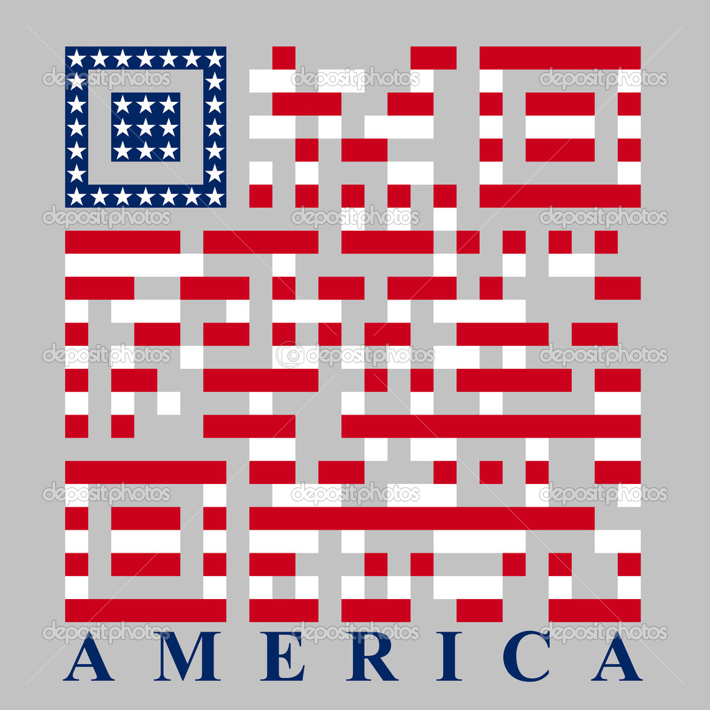 USA QR code Stock Vector Image by ©ngaga35 #48506685