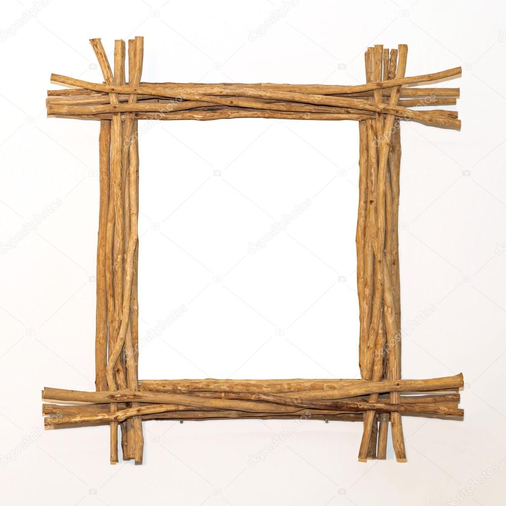 Marco de madera palos — Foto de Stock #33090945 — Depositphotos