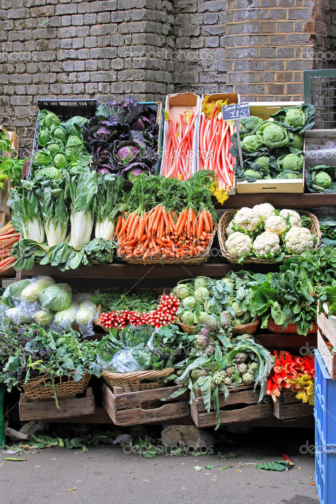 Vegetables stall Stock Photo by ©Baloncici 33752881