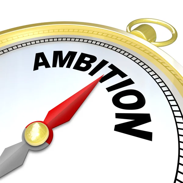 Career Gold Compass Directions Point to Success in Job — Stock Photo ...