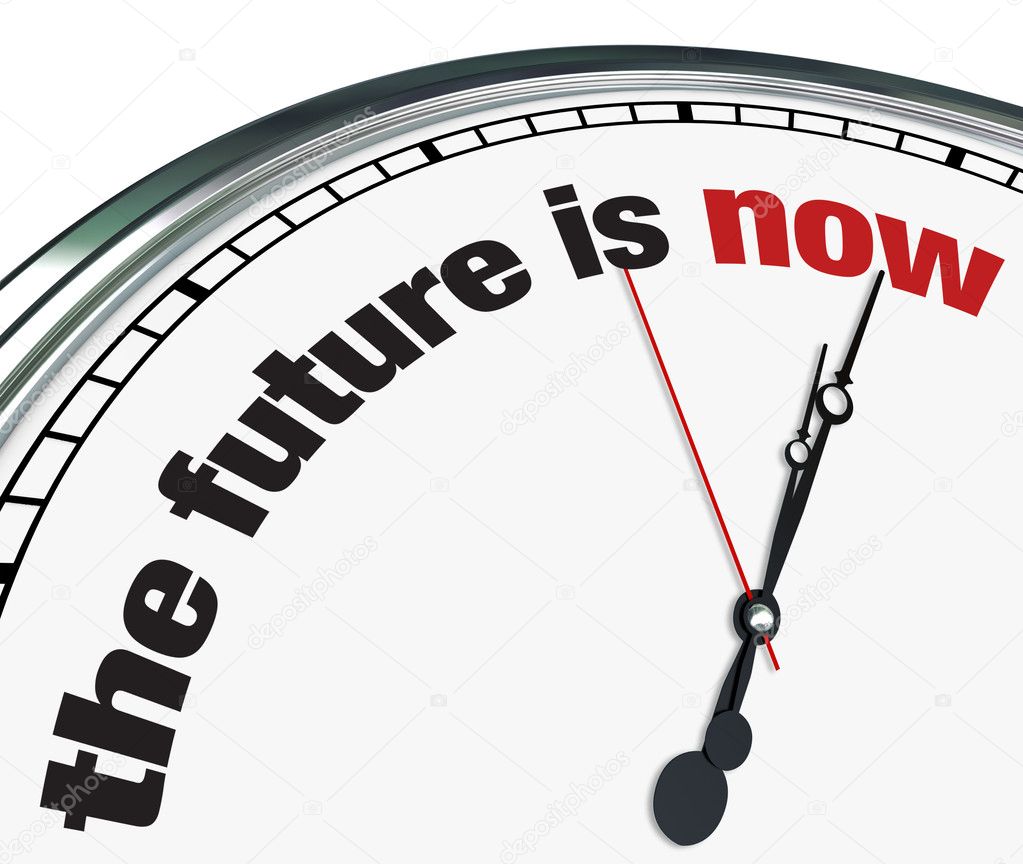 The Future is Now - Ornate Clock Stock Photo by ©iqoncept 21849089