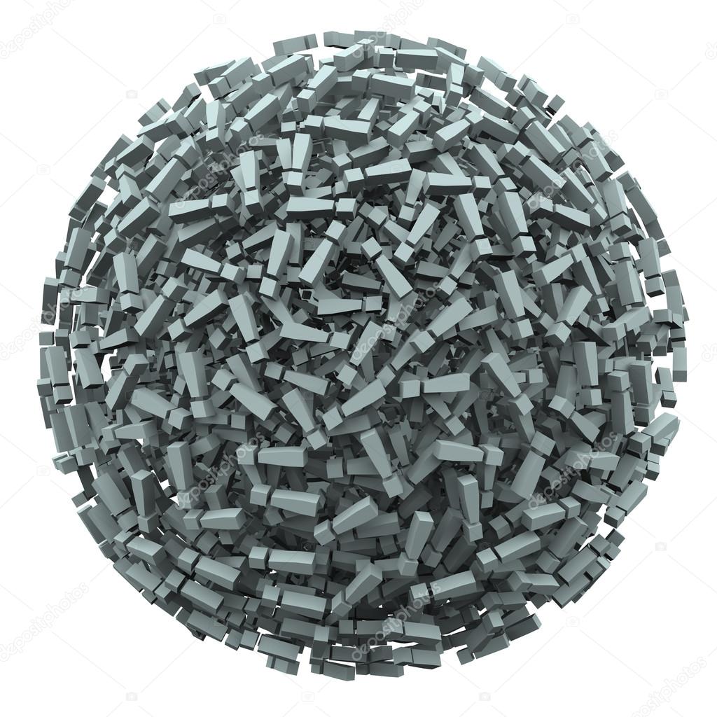 Exclamation Point Mark Sphere Outraged Anger Complaint Stock Photo by ...