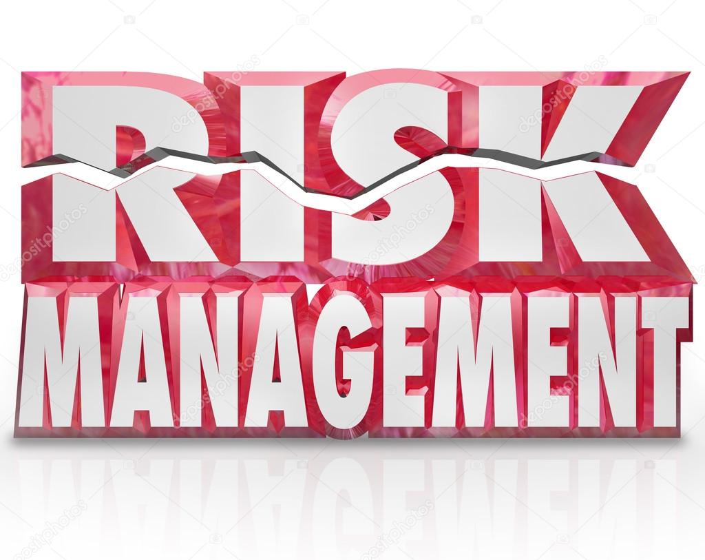 Risk Management 3d Words Reducing Danger Minimize Liability ⬇ Stock ...