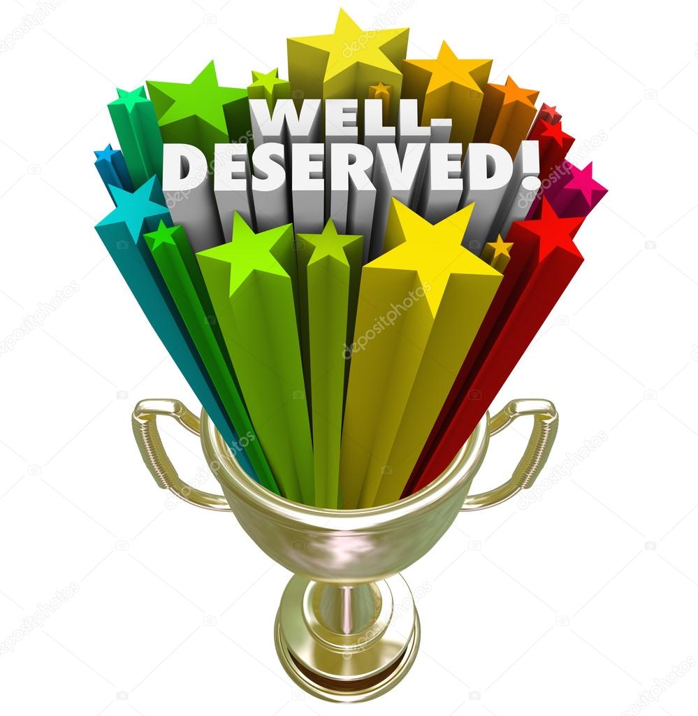 Winner Trophy Well-Deserved Honor Award Stock Illustration by ©iqoncept ...