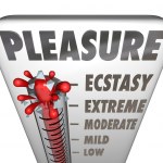 Satisfaction Thermometer Measuring Happiness Fulfillment Level Stock ...