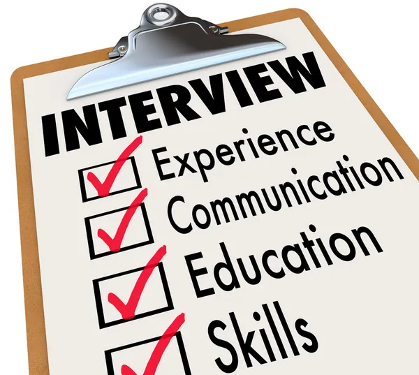 Interview checklist Stock Photos, Royalty Free Interview checklist ...