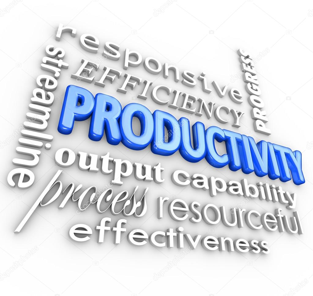 Productivity Efficiency — Stock Photo © iqoncept #41552607