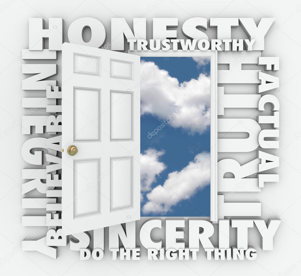 Honesty Truth I Stock Photo by ©iqoncept 41559779