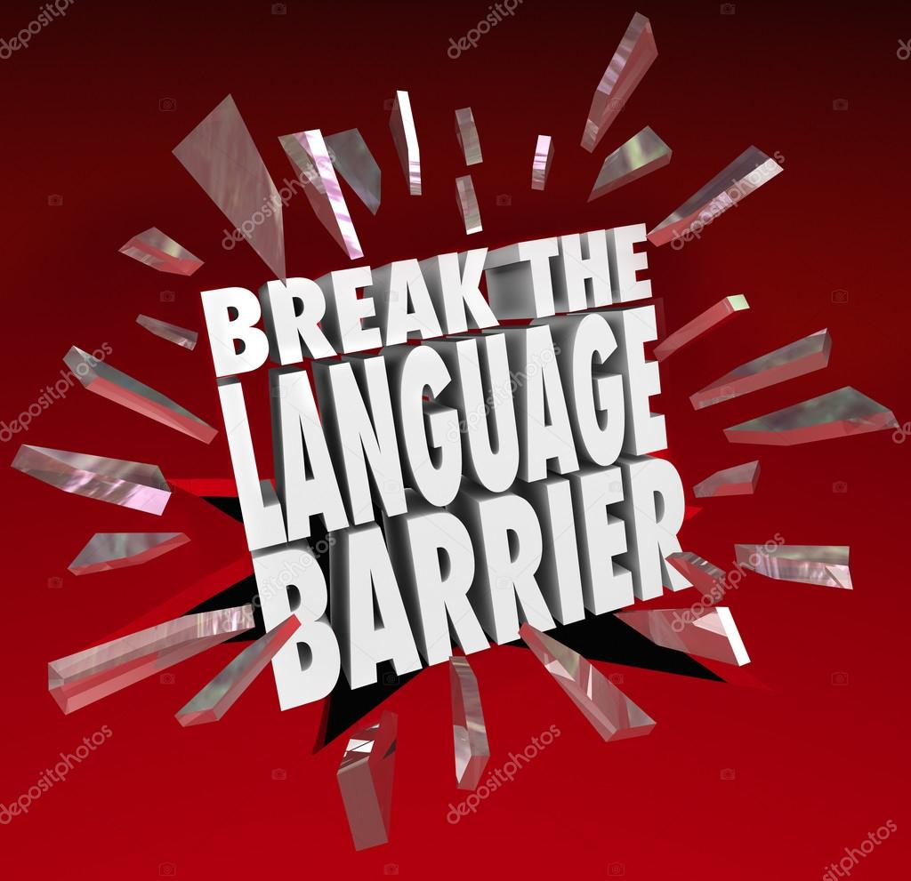 Break Language Barrier Translation — Stock Photo © iqoncept #43551201