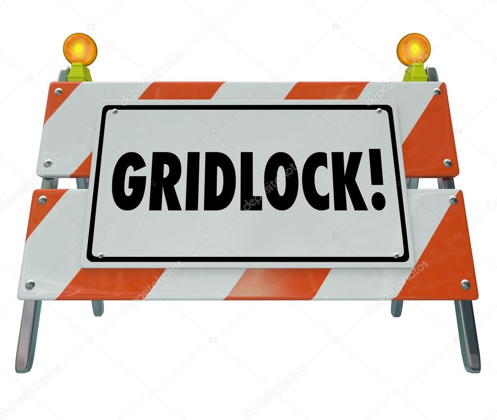 Gridlock Road Barrier Barricade Stock Photo by ©iqoncept 46063875