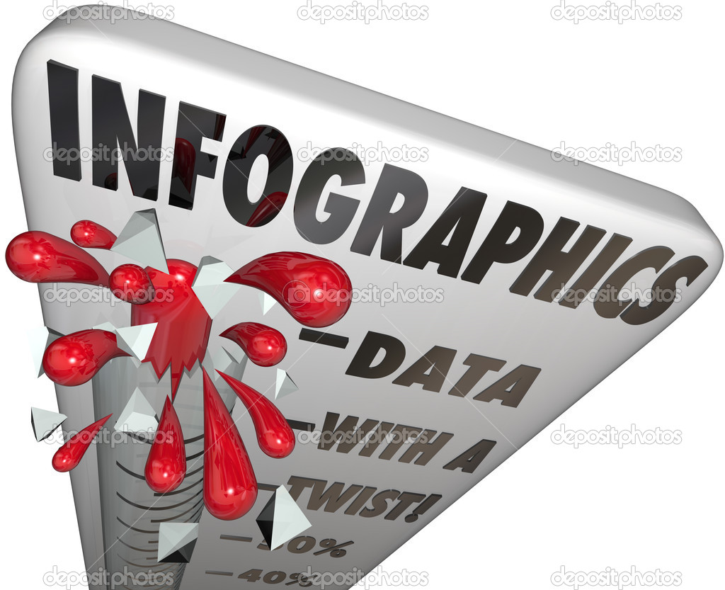 Infographics Thermometer Measuring Data Stock Illustration by ©iqoncept ...