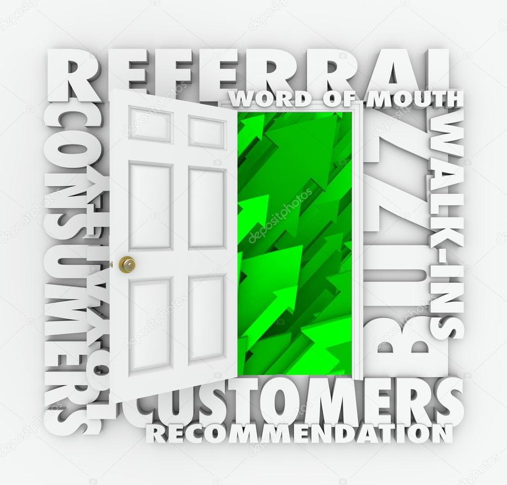 An open door for new referral Stock Photo by ©iqoncept 50104931