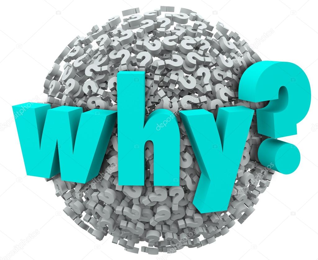 Why word in 3d letters on a sphere Stock Photo by ©iqoncept 50443883