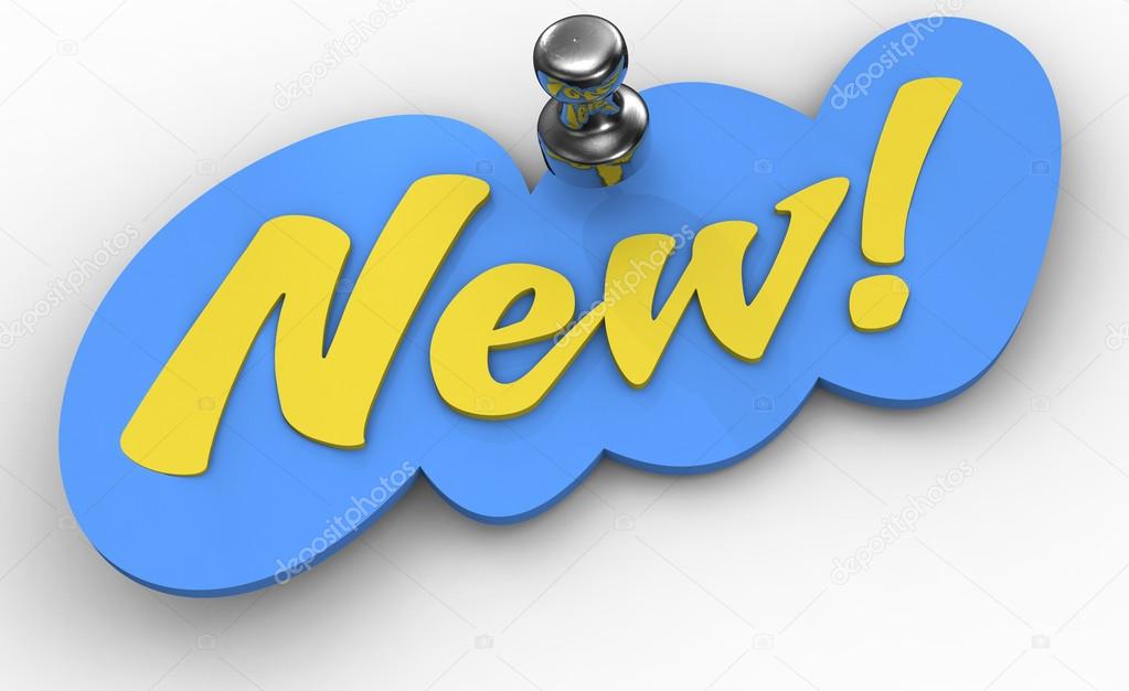 New website Pin Sign Word — Stock Photo © michaeldb #26332059