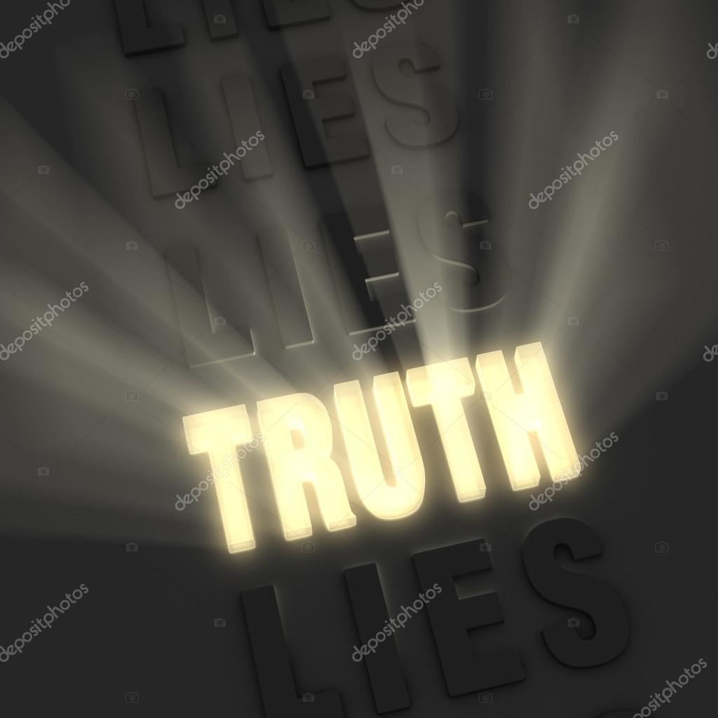 Brilliant Truth, Pale Lies Stock Photo by ©mcarrel 35681101