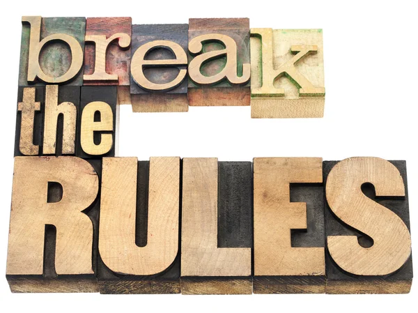 Break rules Stock Photos, Royalty Free Break rules Images | Depositphotos