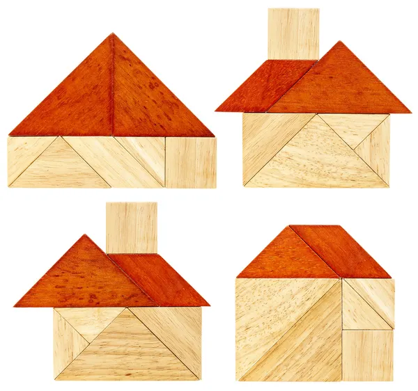 Abstract tangram lighthouse Stock Photo by ©PixelsAway 53107051