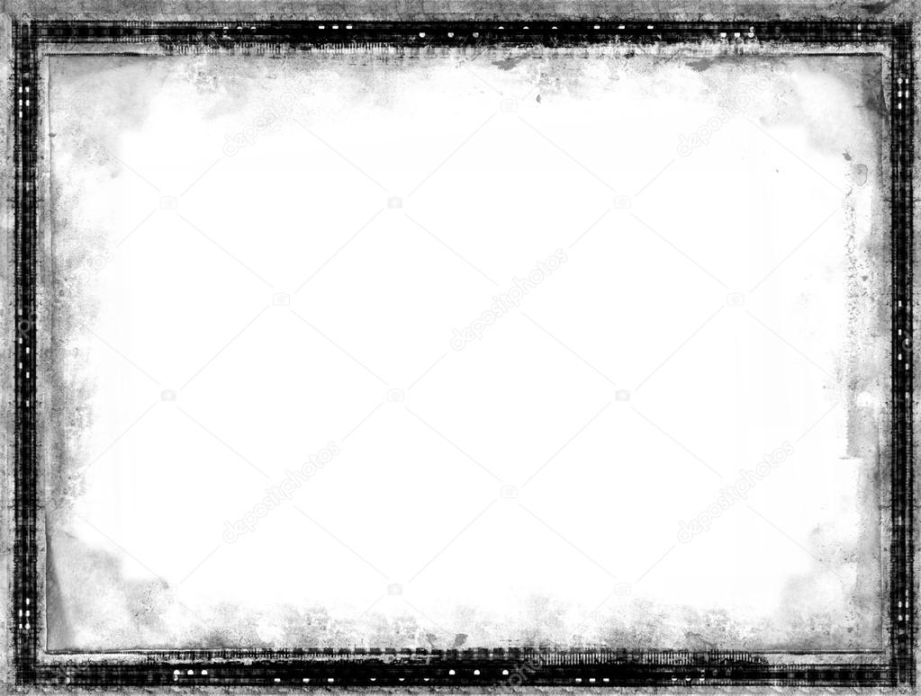 Grunge retro style frame for your projects Stock Illustration by ...