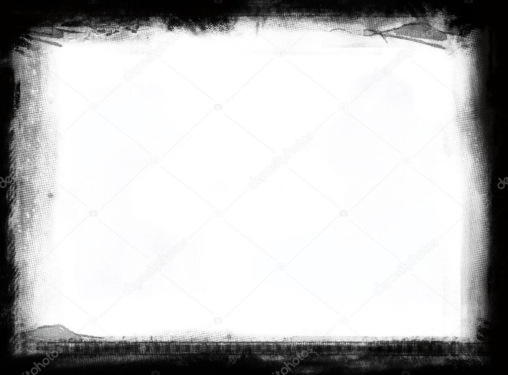 Grunge retro style frame for your projects — Stock Photo © GPimages ...