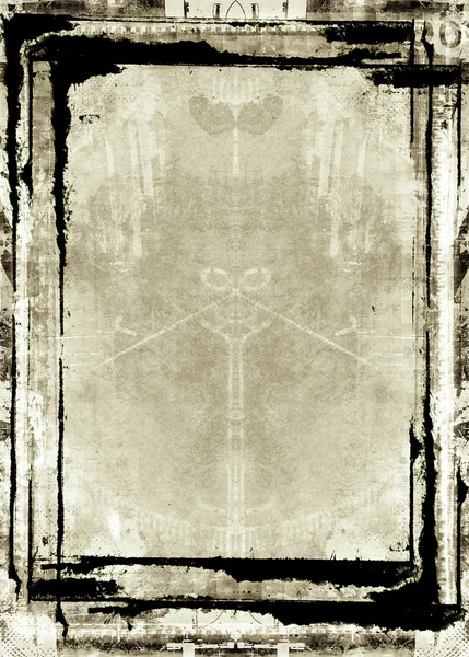 Grunge border and background - Stock Image - Everypixel