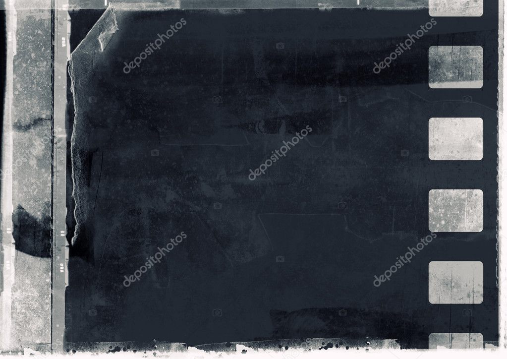 Grunge film frame with space for text or image — Stock Photo © GPimages ...