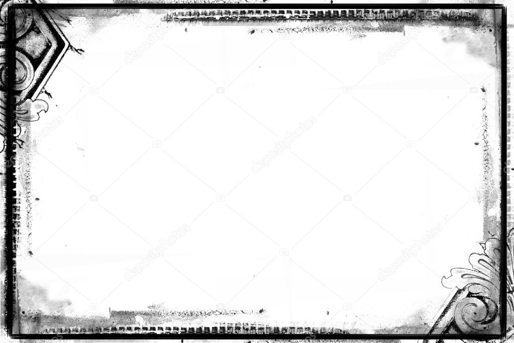 Grunge retro style frame for your projects Stock Illustration by ...