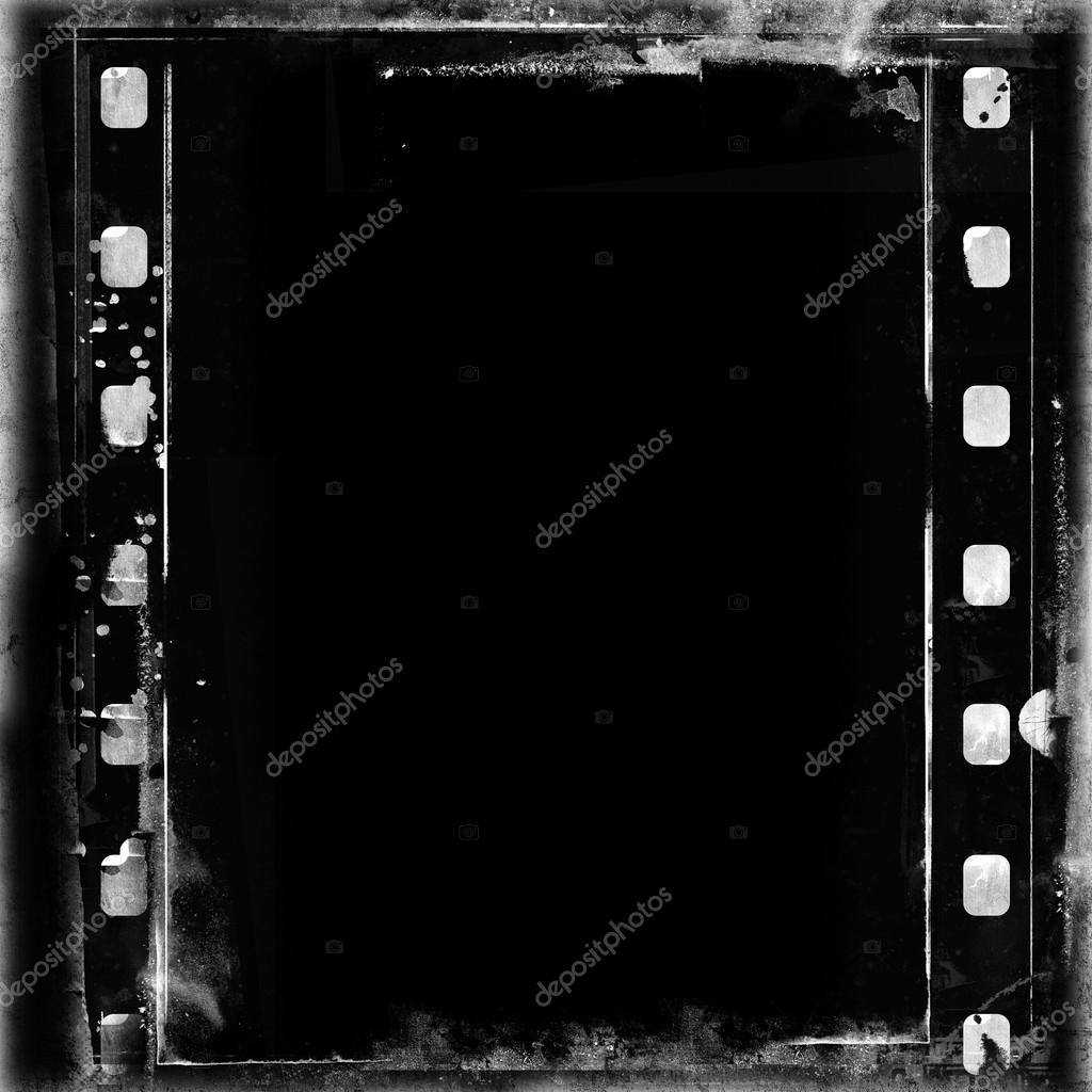 Grunge film frame with space for text or image — Stock Photo © GPimages ...