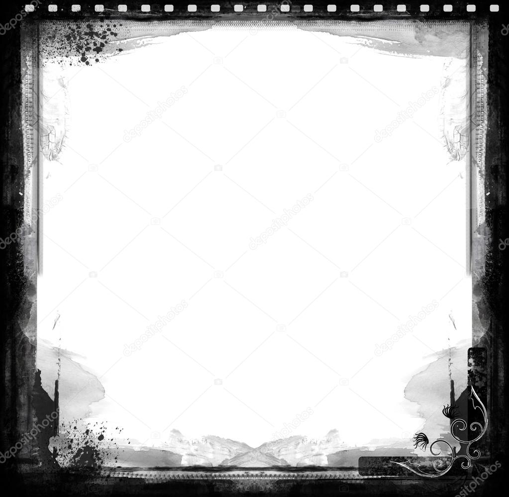 Grunge retro style frame for your projects Stock Illustration by ...