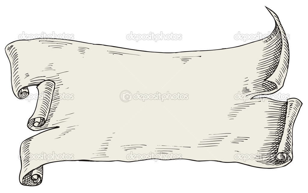 Scroll Stock Illustration by ©patrimonio #28936183