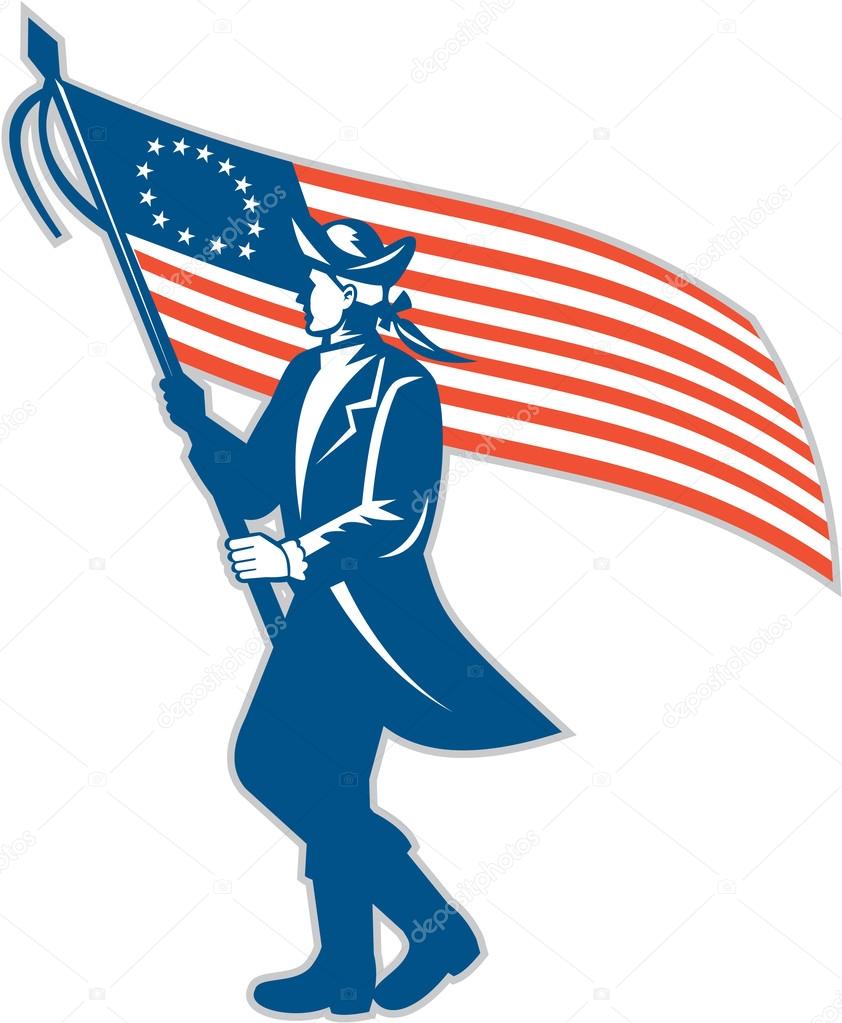 Military Color Guard Clip Art