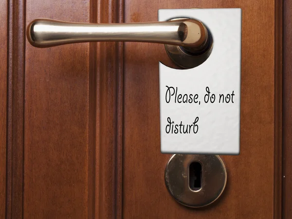 Please, do not disturb - Stock Image - Everypixel