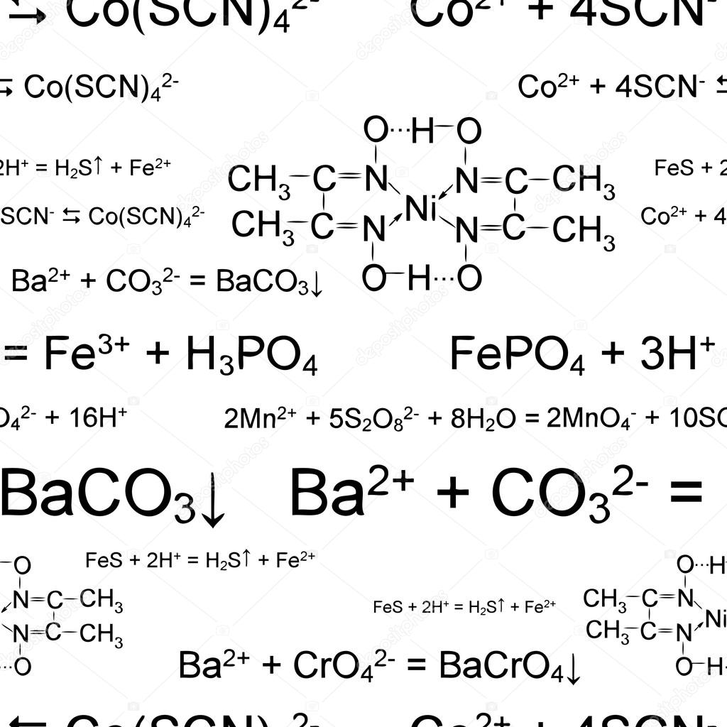Seamless chemical pattern Stock Vector Image by ©ihor_seamless #14840927