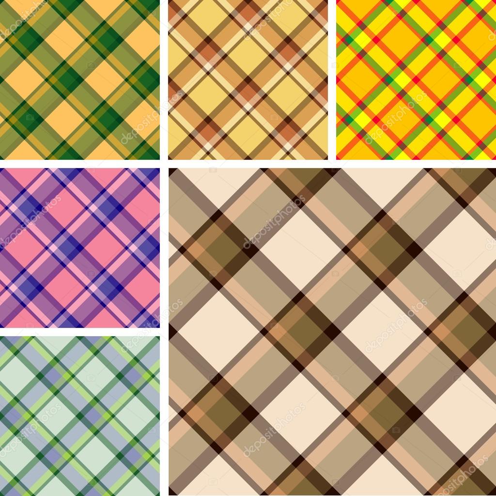 Seamless plaid patterns Stock Vector Image by ©ihor_seamless #29998749